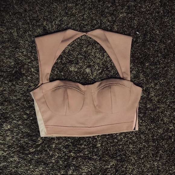 Tops | Open Back Crop Top | Poshmark